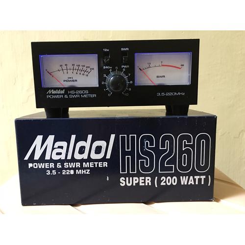Jual SWR Maldol HS 260 power meter SWR - Kota Yogyakarta - Distributor ...