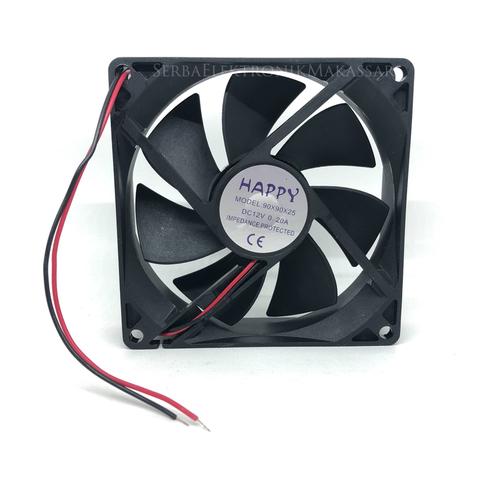 Jual Kipas Panel Fan DC 12Volt HAPPY (9cm) - Kota Makassar ...
