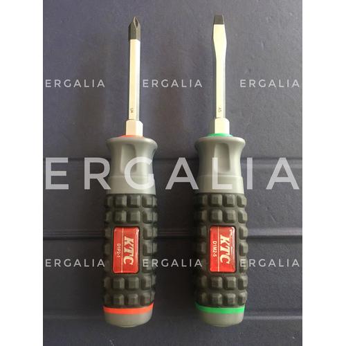 Jual KTC D1P2-1 (+) / D1M2-5 (-) Screwdriver Obeng Ketok Ori Jepang Japan - D1P2-1 PLUS - Kota ...