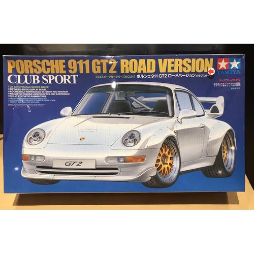 Jual TAMIYA PORSCHE 911 GT2 ROAD VERSION 1/24 - 24247 - Tamiya Mokit ...