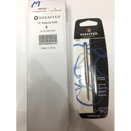 Jual Isi Pulpen / Refill Pulpen Sheafer VFM Original Biru / Blue ...