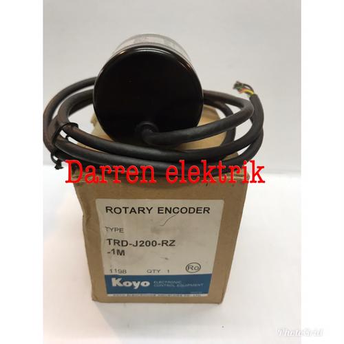 Jual Rotary encoder koyo TRD-J200-RZ,200pr - Jakarta Barat - Darren elektrik | Tokopedia