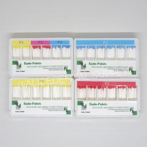 Jual Paper points protaper / paperpoint / paper point F1 F2 F3 - F3 ...