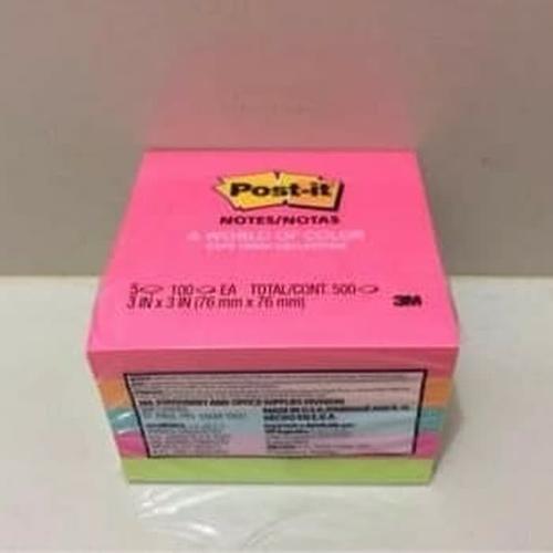 Jual Post it 654 warna 3m (pak 5 warna) - Jakarta Utara - ilona ...