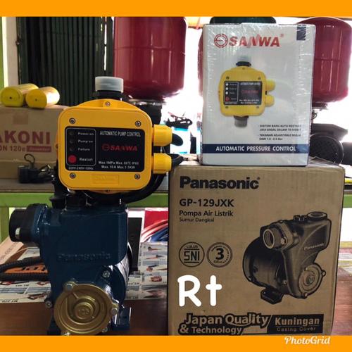 Jual Pompa air pendorong panasonic booster pump sanyo shimizu wasser ...