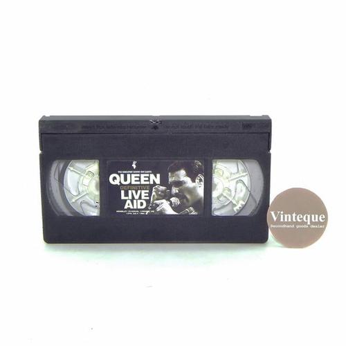 Jual Kaset VHS Musik QUEEN Live AID 1985 - Kab. Bandung - Vinteque ...
