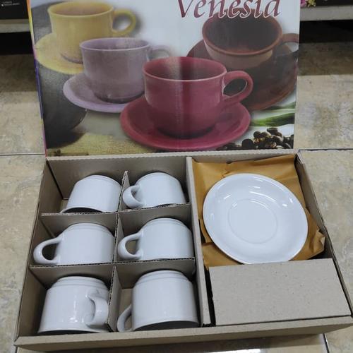 Jual Cangkir set keramik venezia putih polos - Kota Medan - dapurdunia ...