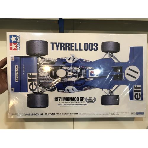 Jual TAMIYA F1 TYRELL 003 1/12 big scale series - Tamiya Model Kit ...