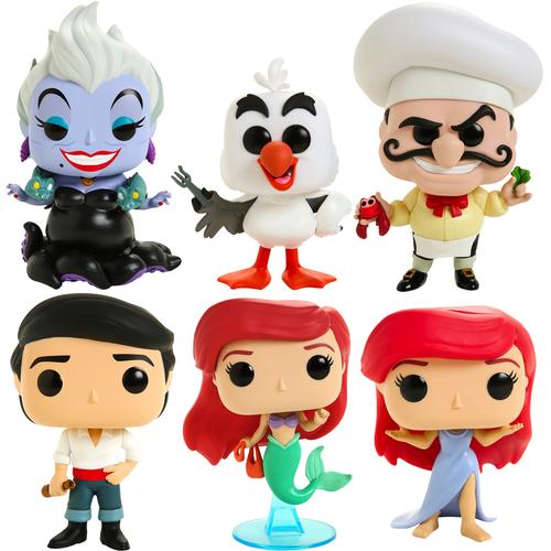 Jual Funko Pop Original Disney - The Little Mermaid- Bundle Set of 6 ...