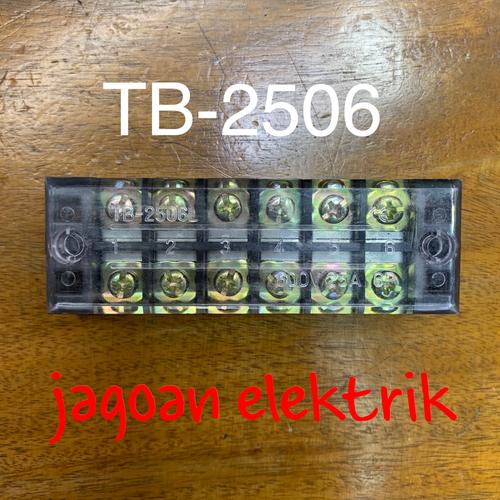 Jual Terminal Block Kaca 25A 6P, Tb-2506, 600 V GOOD quality - Jakarta Barat - Jagoan Elektrik ...