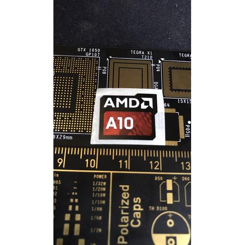 Jual Sticker stiker AMD A10 6th Gen ori - Kota Banjarmasin - Alpha Data ...