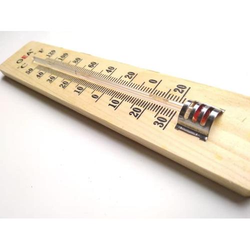 Jual Thermometer Wooden Room atau Termometer kayu di ruangan - Jakarta ...