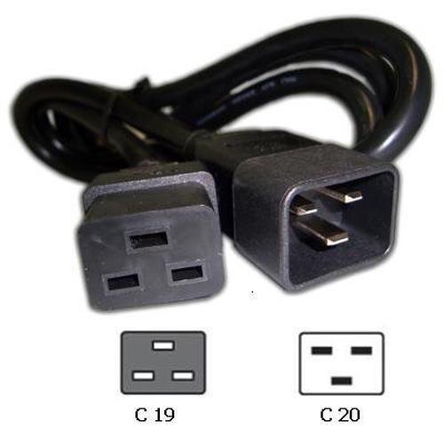 Jual Kabel Power Cord Output C19 C20 5M Kabel Output Ups C20 to C19 5M ...