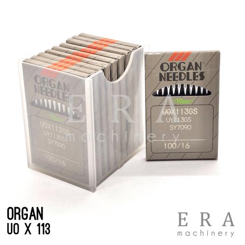 Jual Jarum Jahit UOx113 Organ Needles Japan UO x 113 GS - 21 - Jakarta ...