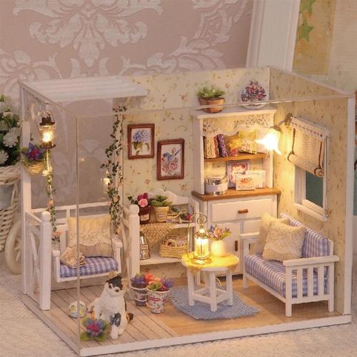 Promo Miniatur rumah / doll house miniature / DIY house miniature ...