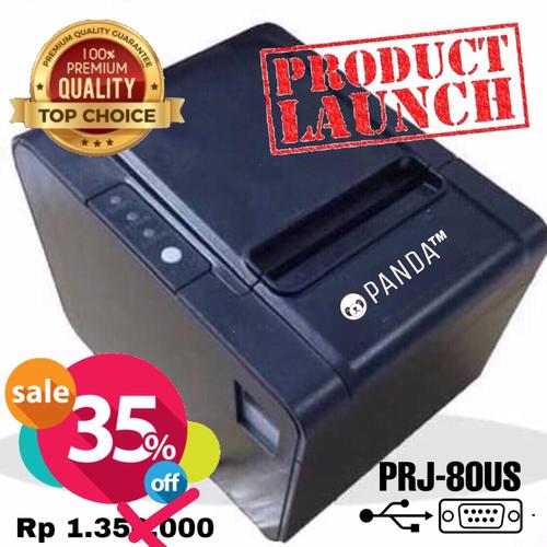 Promo POS MINI PRINTER KASIR 80MM THERMAL PANDA PRJ-80US(USB+SERIAL ...