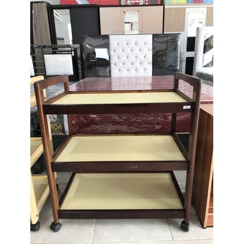 Jual Rak Dorong / Meja Dorong 201 Viko kayu ramin - Coklat jati - Kota ...