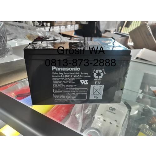 Jual Baterai Aki kering Panasonic 12v 12Ah LC-RA1212NA1 Original ...