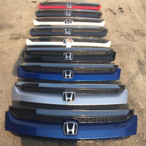 Jual Front Grill Complete Garnish Lens Honda Stream Facelift RN5 ...