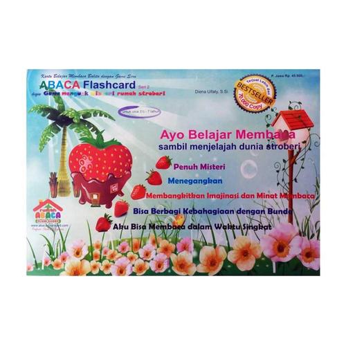 Jual KARTU MEMBACA ABACA FLASHCARD SERI GAMS MENGUAK MISTERI RUMAH STROBERI - Kab. Bandung ...