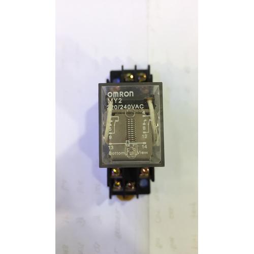 Jual Relay MY2 / 8 pin / 220volt + kaki/socket / OMRON RELAY - Kab. Tegal - Harapan Elektrik ...