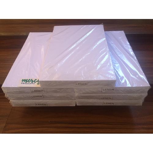 Jual Kertas Linen putih 230 Gram Folio / Kertas Lenen Putih - Ecer - A4 ...