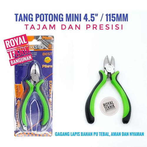 Jual Tang Potong Mini 4.5” inch / Mini Side Cutting Pliers - Jakarta ...