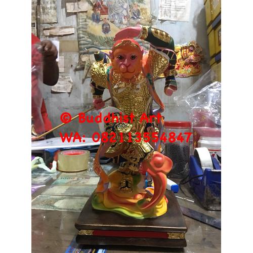 Jual Patung Taisingkong Sungokong sun wokong kayu 12 inch - Jakarta ...