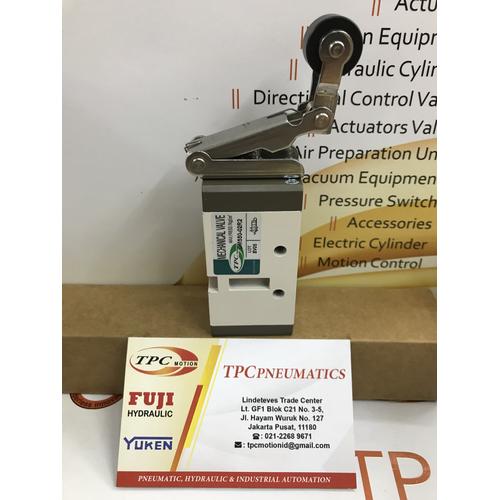 Jual TPC Mechanical Valve DM550-02R2, 5/2 Port 1/4" ( OneWay Roller ) - Jakarta Barat ...