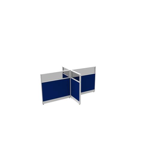 Jual Panel pembatas meja kerja 4 staff / panel partisi / workstation ...