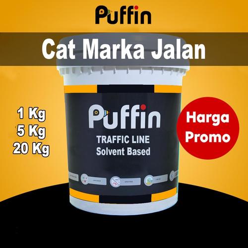 Jual Cat Marka Jalan Puffin TrafficLine 1kg solvent based - Kab. Bogor ...
