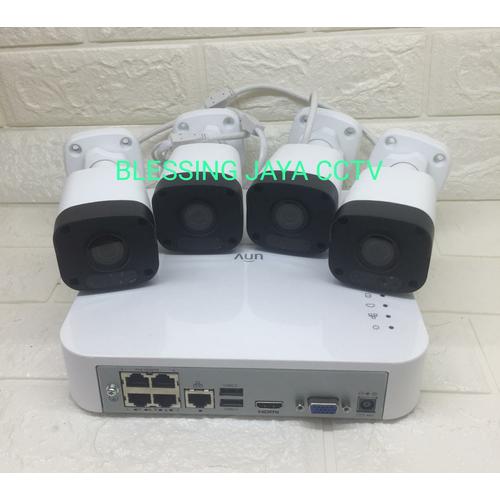Jual PAKET CCTV UNIVIEW 4 CH CAMERA 3MP UNV KIT NVR POE 4CH - Jakarta ...