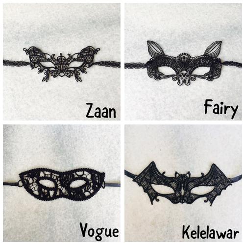 Jual Zaan Pesta Topeng Muka Masquerade Lace Mask Party Halloween ...