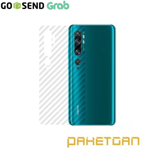 Jual Stiker Skin Carbon Fiber Texture Transparant Minote 10 Pro Anti ...