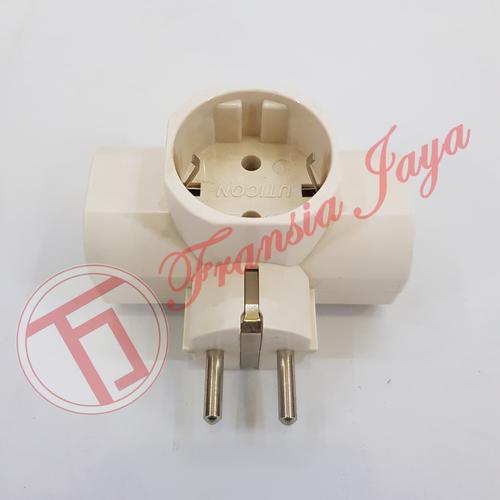 Jual Stop Kontak Tee Arde Uticon | T Arde | Colokan Sambungan Cabang 3 ...
