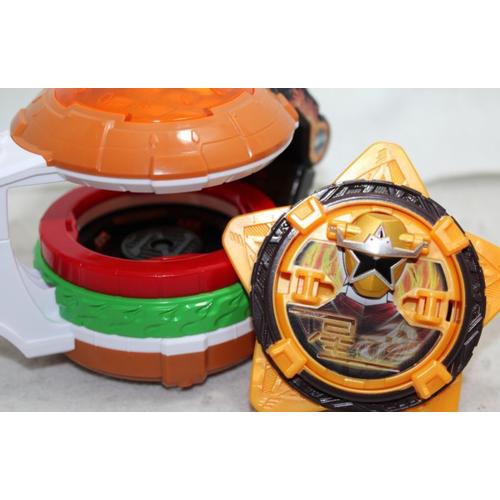 Jual Dx Power Rangers Ninja Steel Sentai Ninninger Gold Changer Loose ...