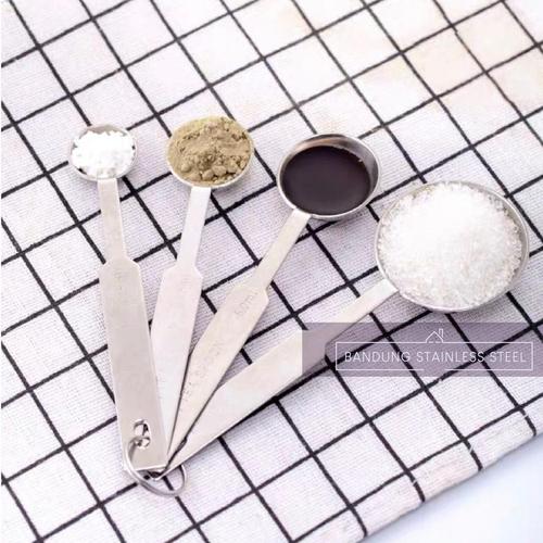 Promo Sendok takar sendok ukur set 4in1 measuring spoons stainless ...