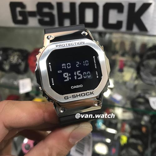 Jual Casio Gshock GM 5600-1 Stainless Steel Bezel Original - Kota ...