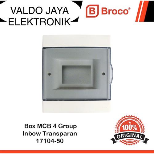 Jual Box MCB 4 Group BROCO 17104/ Rumah MCB/Tempat MCB BROCO ORIGINAL ...