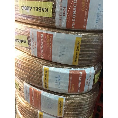 Jual KABEL TRANSPARAN 2x50 / KABEL AUDIO 2x50 harga per ROLL - Kab ...