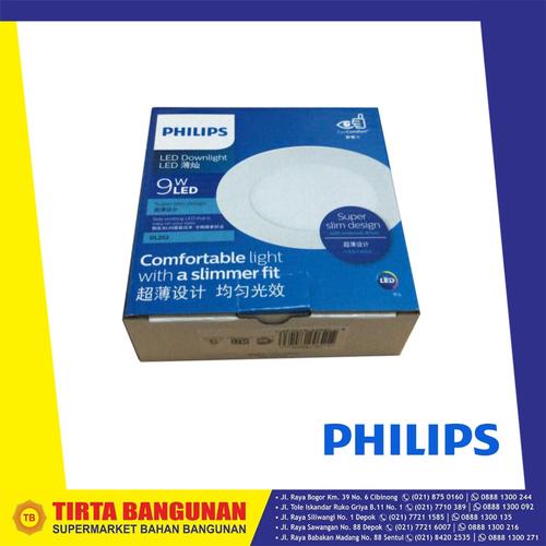 Jual PHILIPS DL252 EC 108 9WATT 6500K COOL DAYLIGHT (PUTIH) - 30K WARM ...