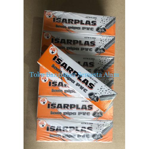 Jual Lem Pipa Pralon PVC Isarplast 45 gram Tube - Kota Tangerang - TB ...