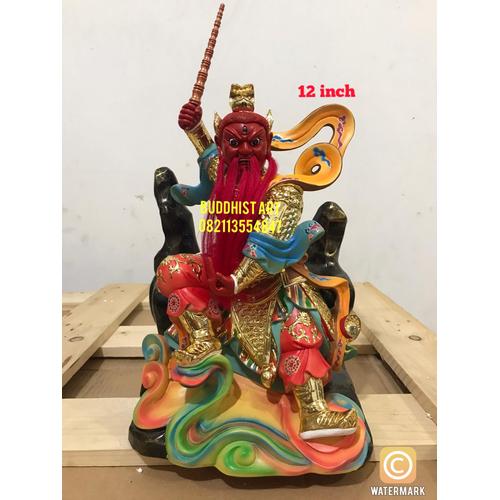 Jual Patung Dewa Wang tian jun ling guang tian jun 12 inch fiber ...