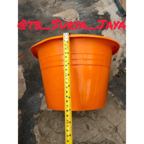 Jual EMBER PLASTIK ORANGE | EMBER COR ANTI PECAH | EMBER BANGUNAN BESAR ...