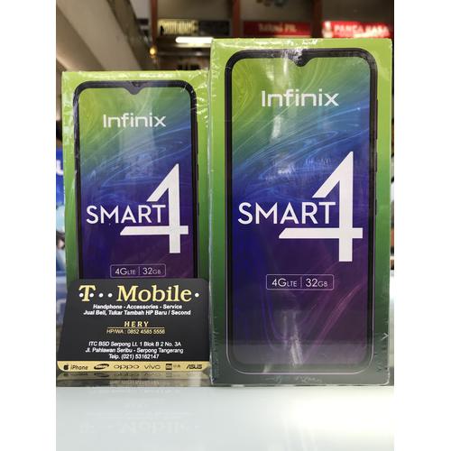 Jual INFINIX Smart 4 X653C RAM 2GB 32GB ROM - MIDNIGHT BLACK - RESMI ...
