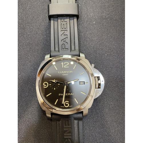 Jual Panerai pan 320 gmt pam320 original 2013 bekas watch jam fullset ...