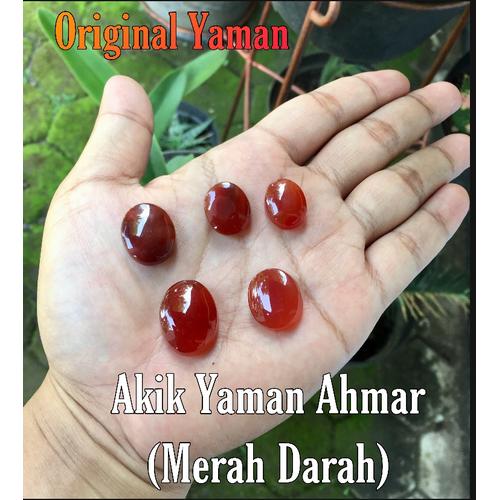Jual Batu Akik Yaman Ahmar Merah Darah - Asli Kota Tua Shona Yaman ...