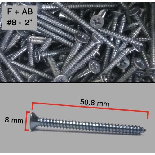 Jual (#8 x 5 cm) Tapping Screw Sekrup Skrup Kayu FH + (100 PCS) - Kota ...