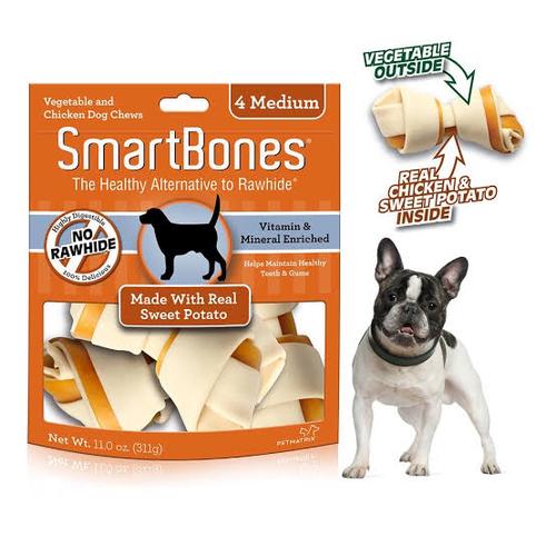 Jual SmartBones M Sweet Potato - Cemilan Snack Anjing Smart Bones Dog 4 ...
