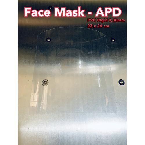 Jual Face Mask Mika PVC 0,30mm - 23 x 24 cm - Jakarta Utara - sanjaya ...